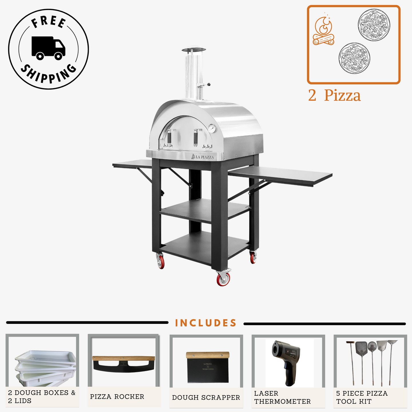 Piccolo Outdoor Pizza Oven | La Piazza
